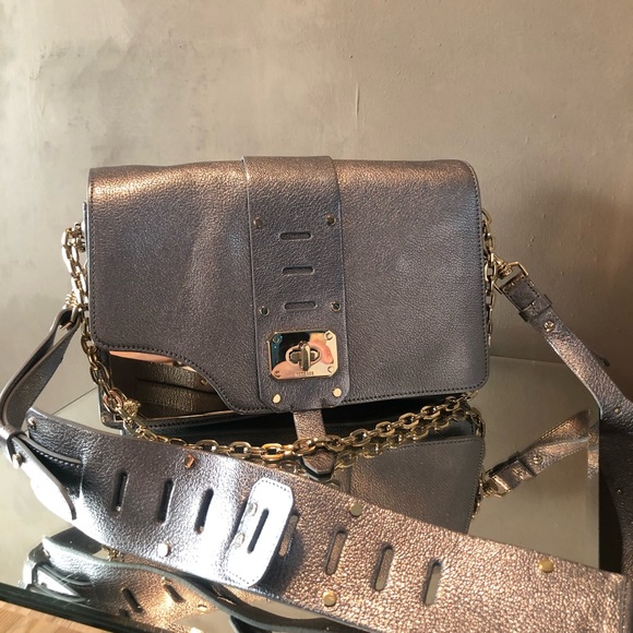 Versace | Bags | Versace Stardust Metallic Crossbody Bag | Poshmark